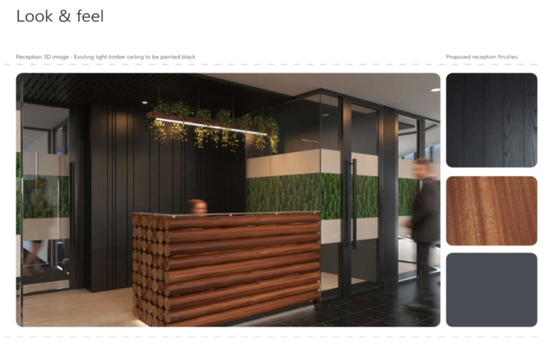 Office fit out Mood board to inspire your project by Vestra